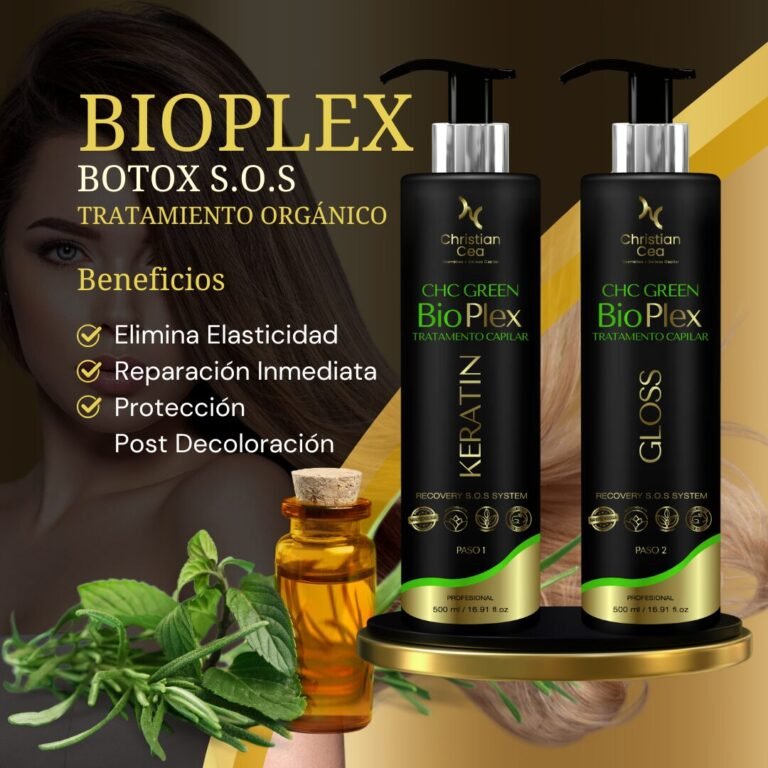 Kit Botox Green BioPlex Reparación SOS - Brasil Capilar